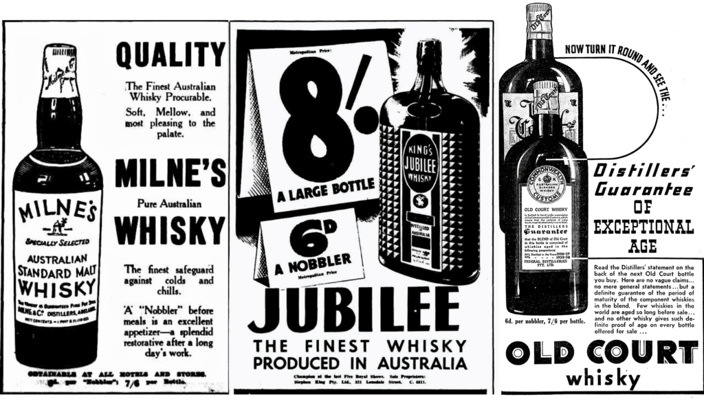 Australia's dram – a history of the nobbler | Oz Whisky Review